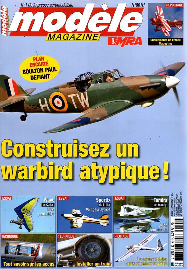 Modele Magazine + Mra n°891 – Tondeur Presse